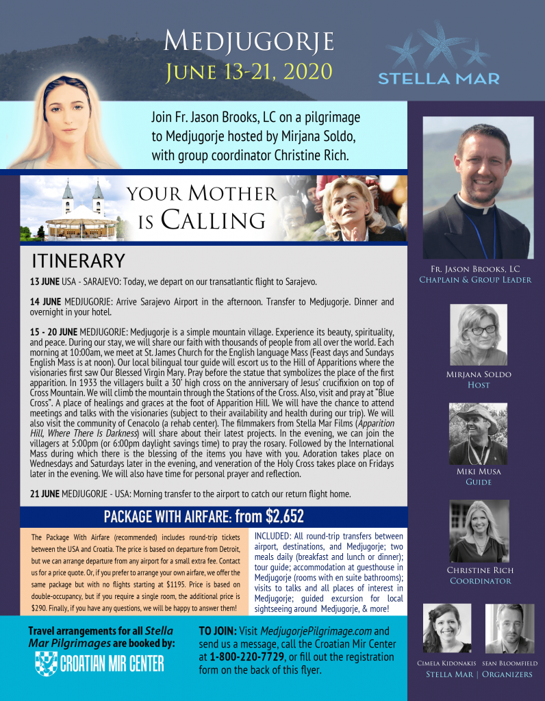 June 13 to 21, 2020 with Fr. Jason Brooks - Stella Mar Pilgrimages to ...