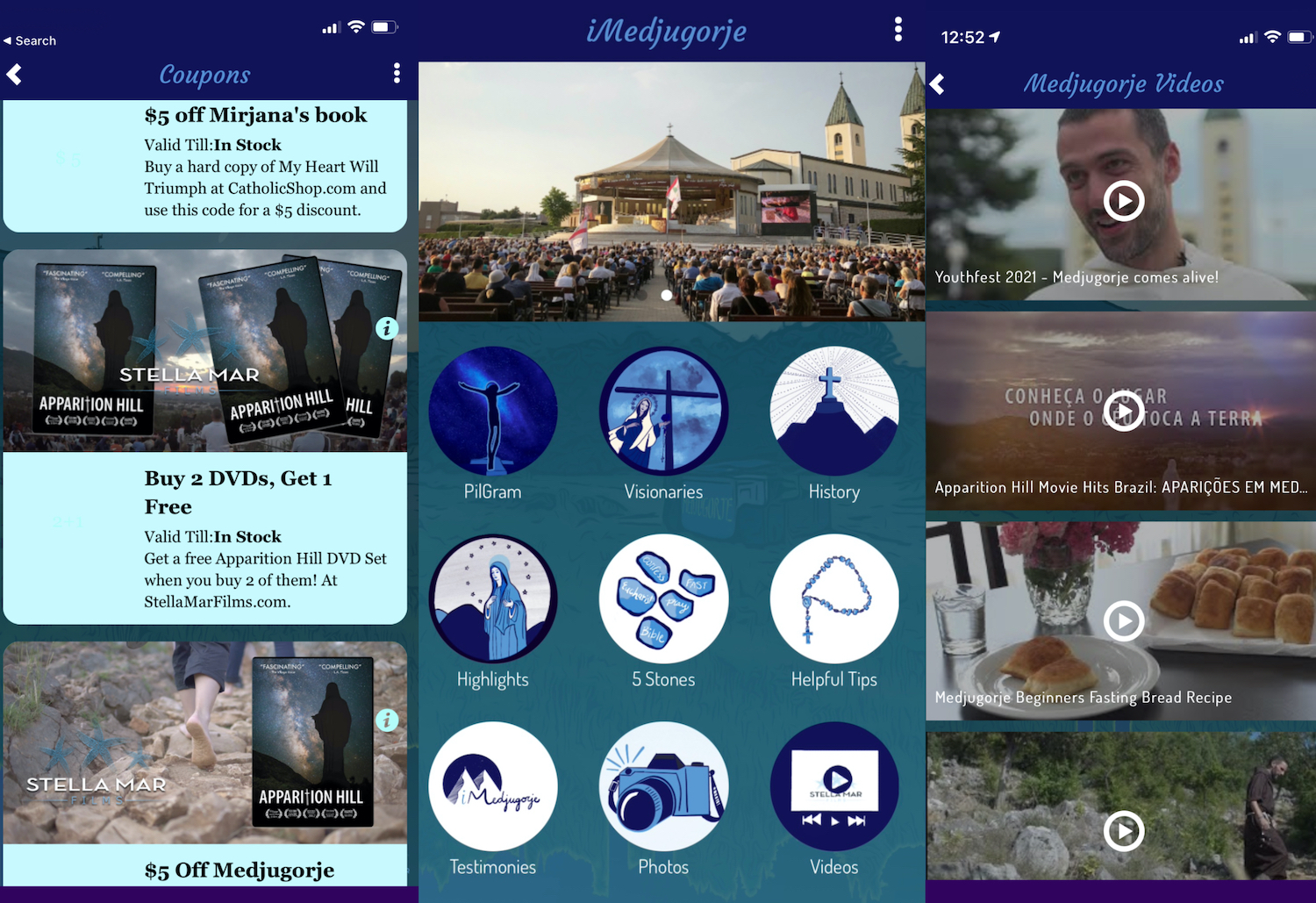 medj app - Stella Mar Pilgrimages to Medjugorje